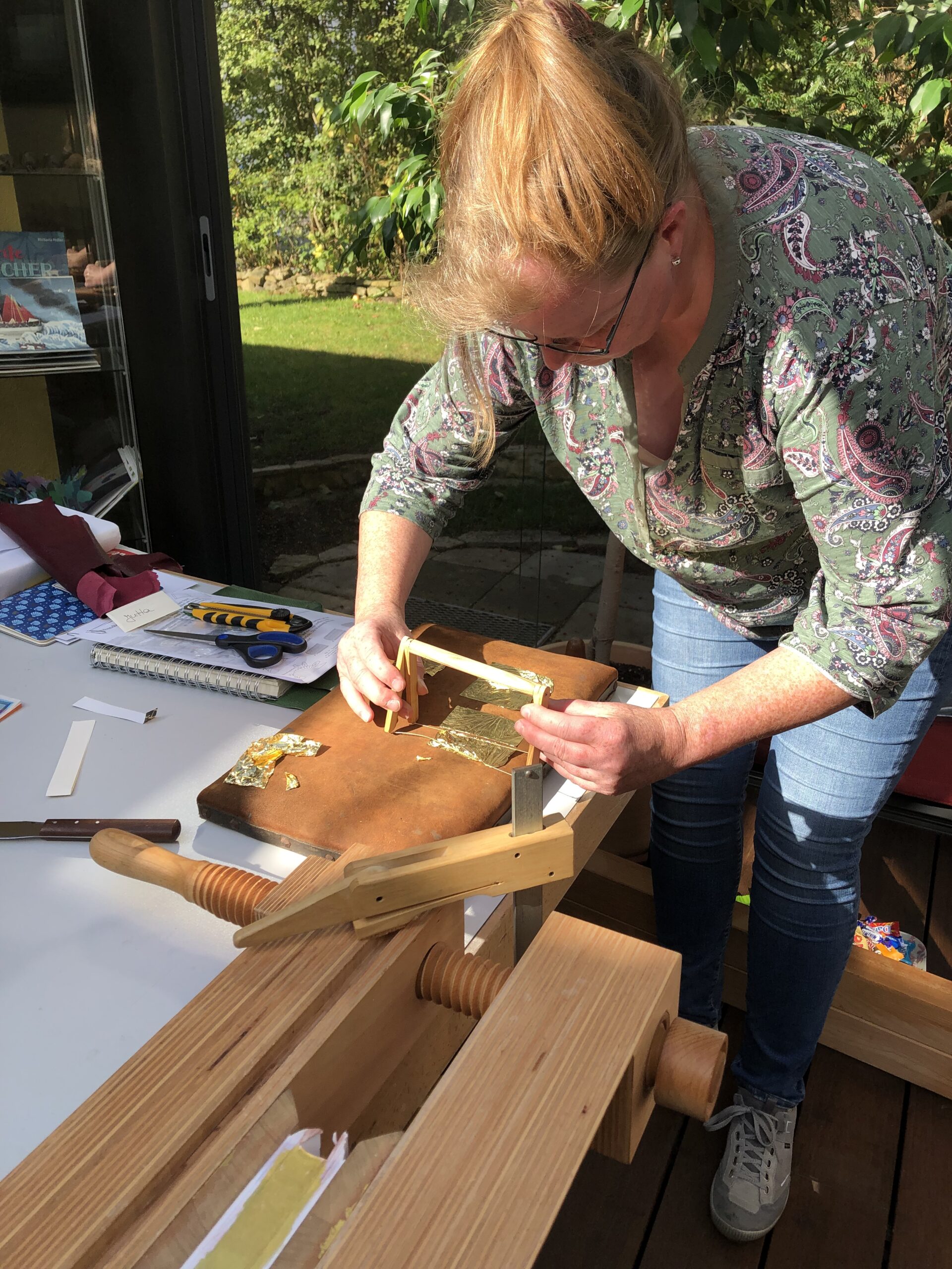 Lederband und Goldschnitt - Buchbinderei Stenzel